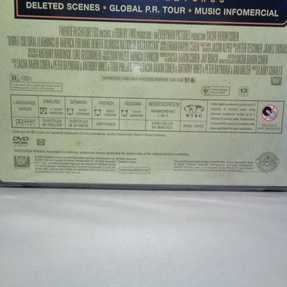 Media | Borat New Dvd Widescreen Bonus Special Features Sacha Baron Cohen | Poshmark